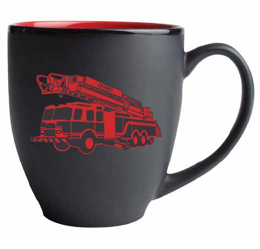 Matte Black Bistro Mug – Fire Locker