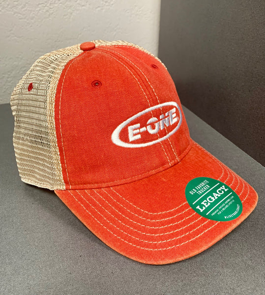 Legacy Red E-ONE Trucker Cap – Fire Locker