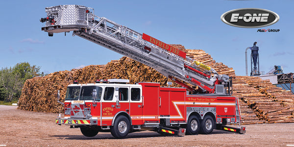 E-ONE Fire Truck Metal Prints – Fire Locker